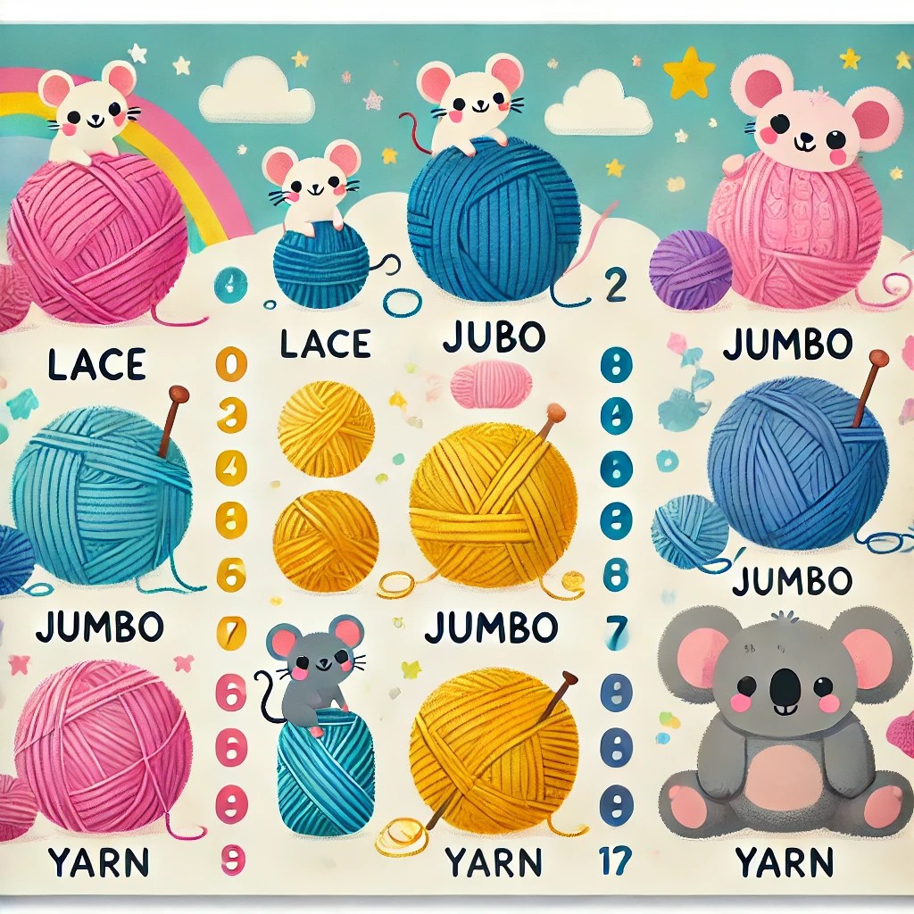 Crochet Yarn Types and Sizes: What to Buy for Every Project | KreativYarn